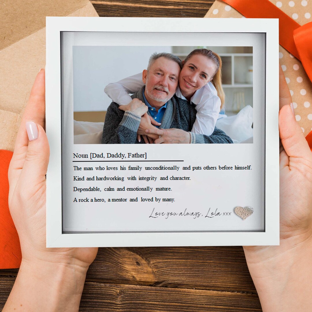 Personalised Christmas Gift for Daddy Custom Print for Dad Birthday ...