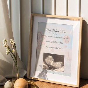 Infant Memorial Frame, Infant Loss, Baby Loss Frame, Baby Loss Keepsake ...