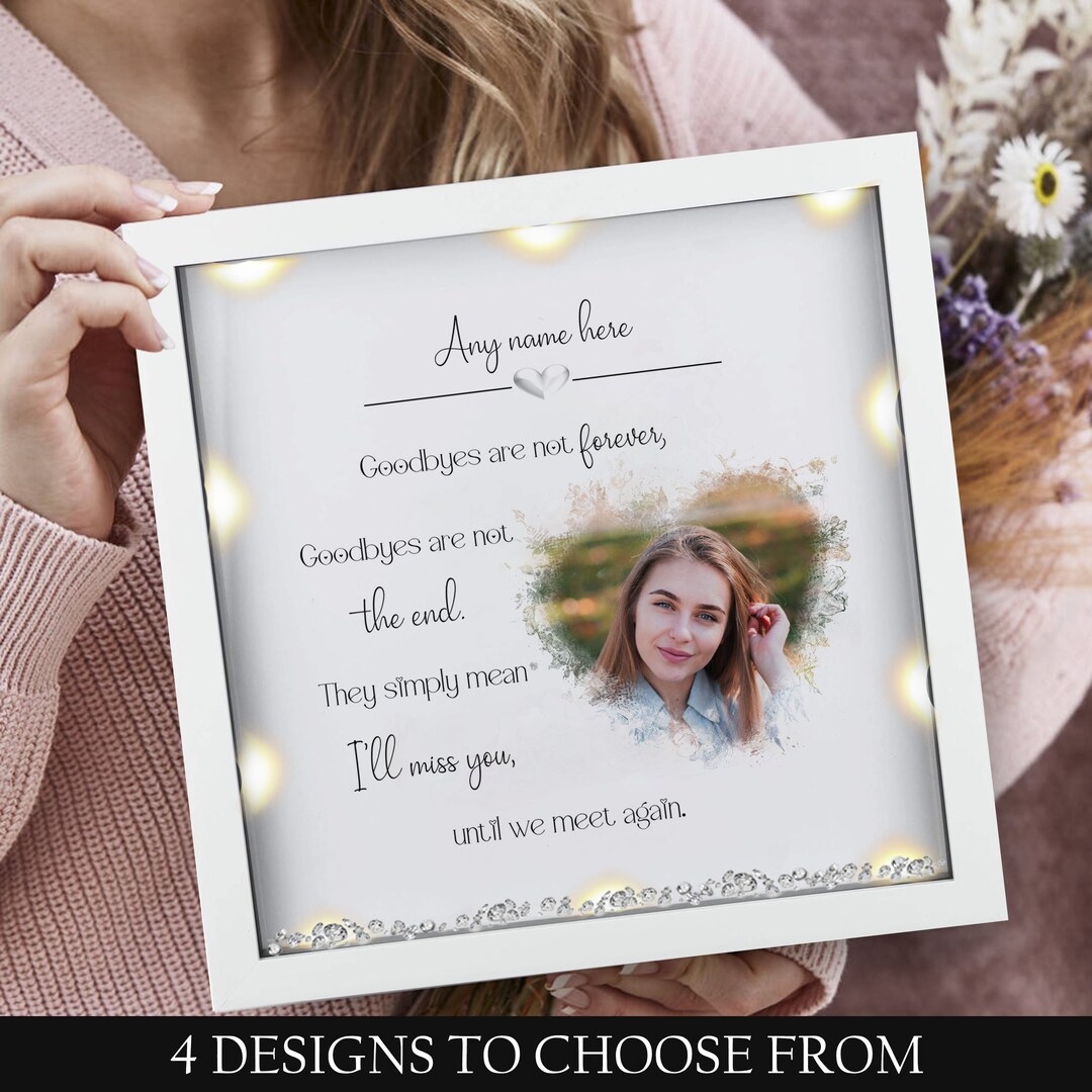 Memorial Photo Frame, Remembrance Frame, Memorial Gift, Deepest ...