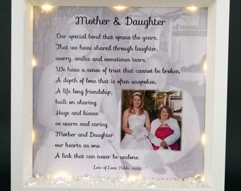 Mom Daughter Frame | Etsy