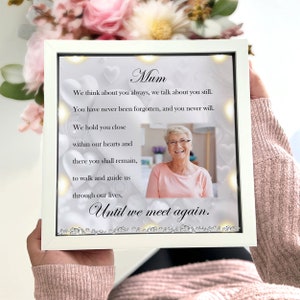 Personalised Memorial Frame, in Memory Frame, Sympathy Gift ...