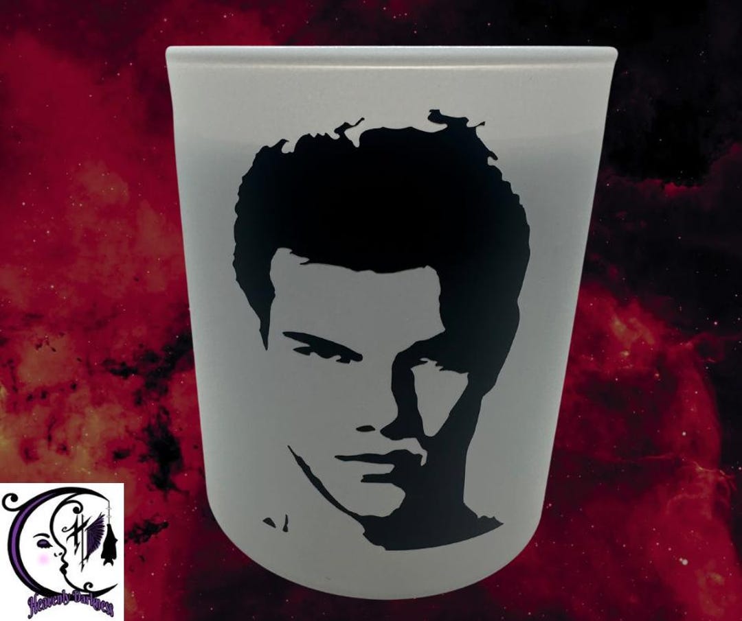 Team Jacob Glass Candle M, Soy Wax, CLP, Vampire, Handmade, Fantasy ...