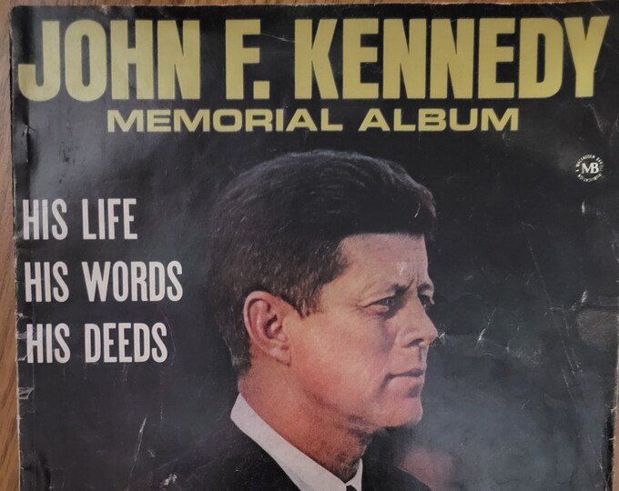 John F. Kennedy Memorial Album - Etsy