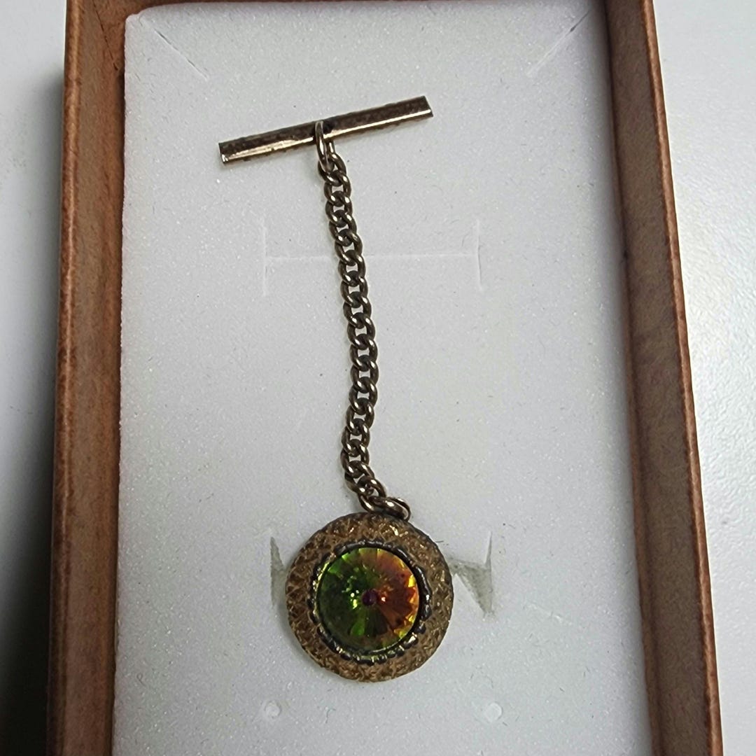 Mid-century Dante Rivoli Volcano Tie Tack - Etsy
