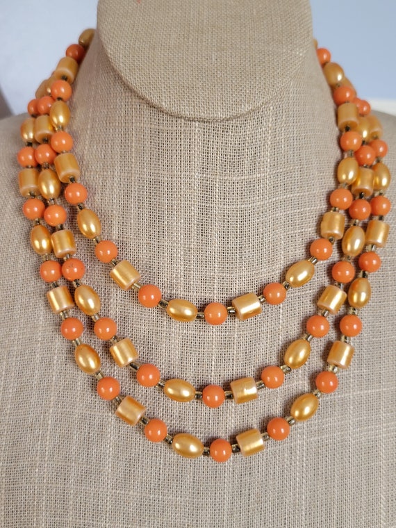 Mid century triple strand - Gem