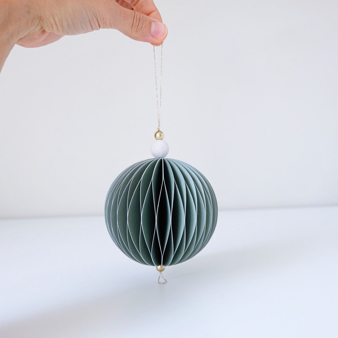 Honeycomb Christmas Paper Ornament SVG for Cricut Digital - Etsy