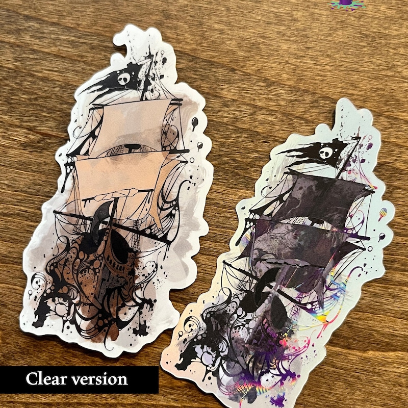 Pirate Sticker - Etsy