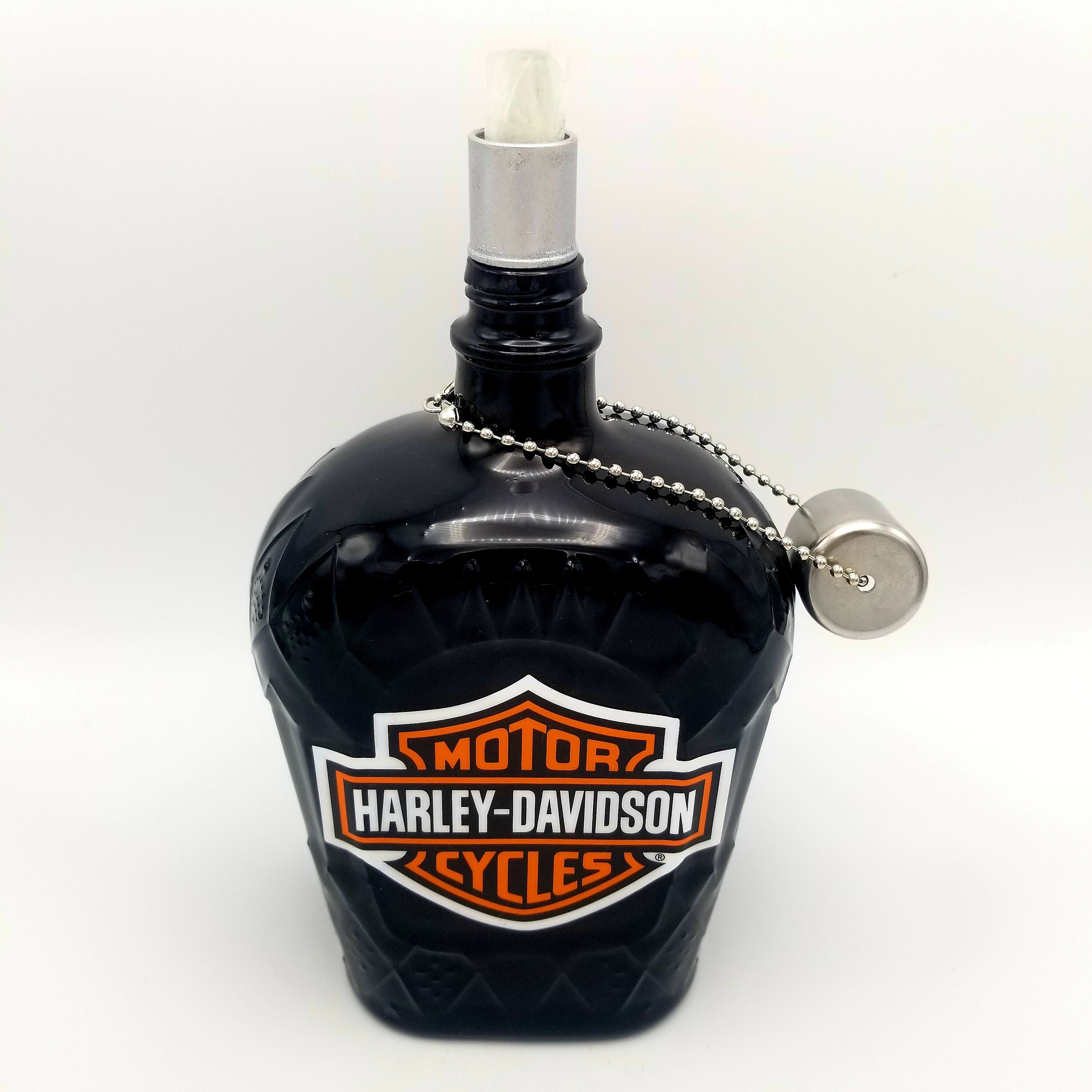 Harley Davidson Tiki Torch - Liquor Bottle - Etsy