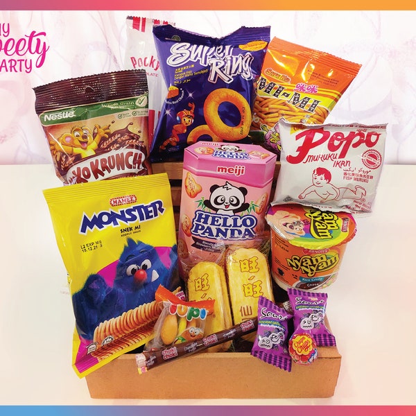 Asian Snack Box Gift - Etsy