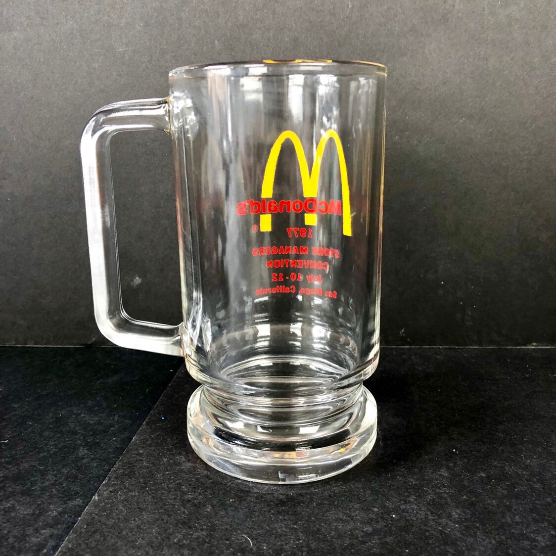 1977 Mcdonald's Store Manager Convention Glass Mug - Etsy