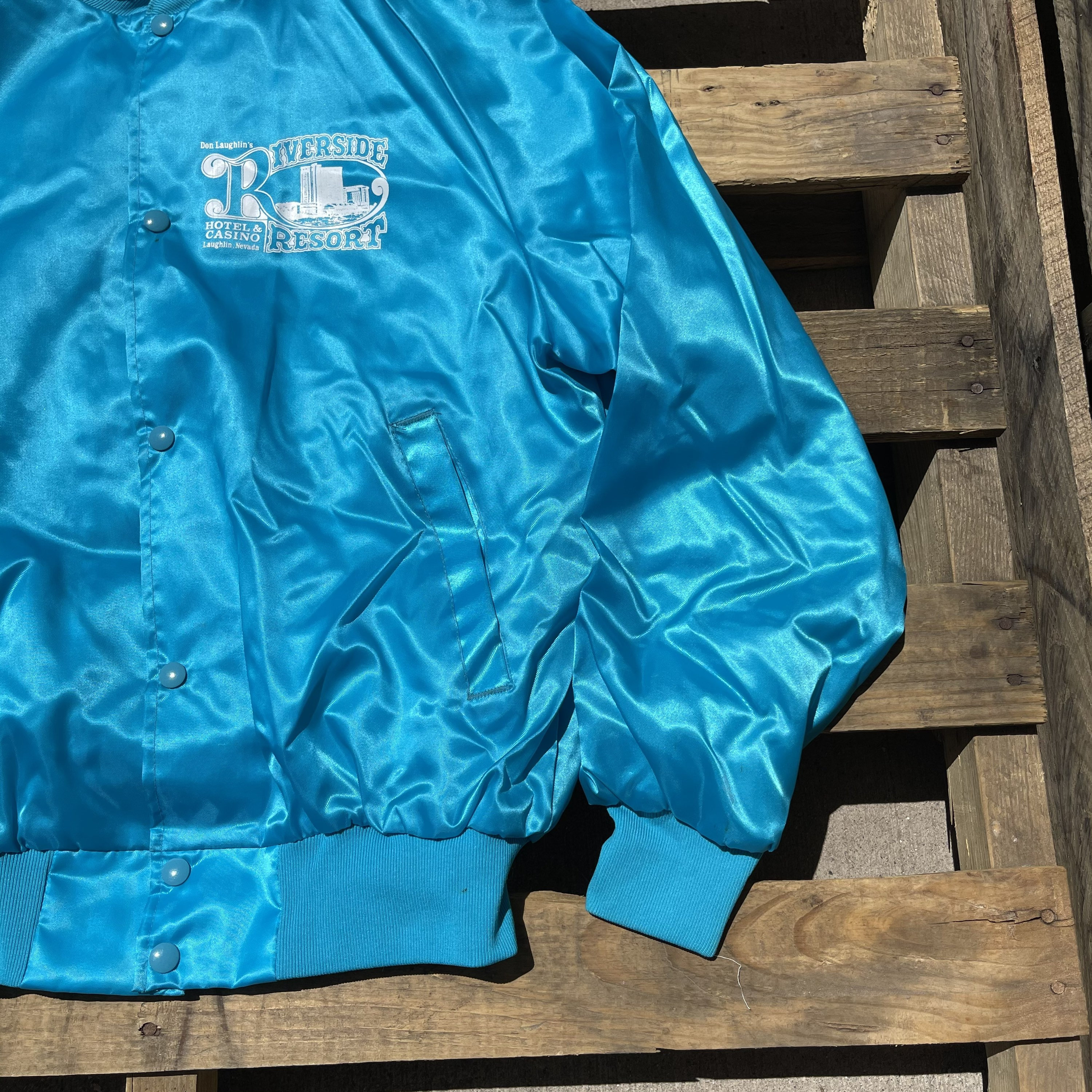 Vintage Westark Satin Bobmer Jacket From Riverside Resort Hotel Casino ...