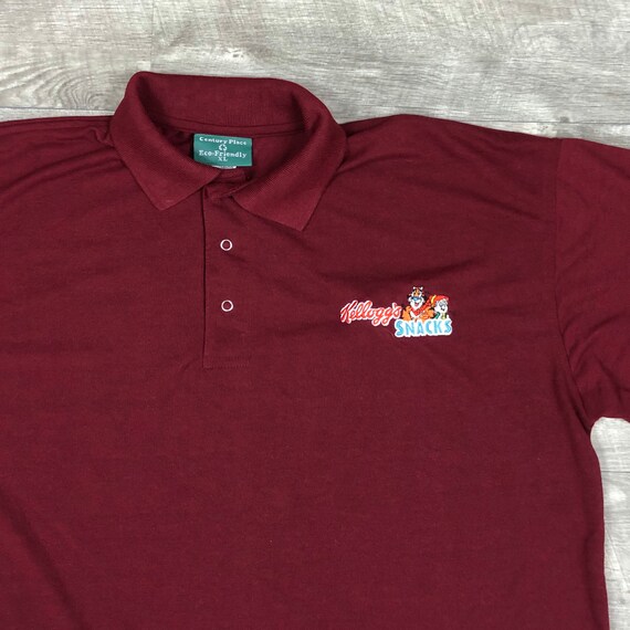 Kellogg’s Snacks Tony the Tiger Keebler Elves Polo. M… - Gem