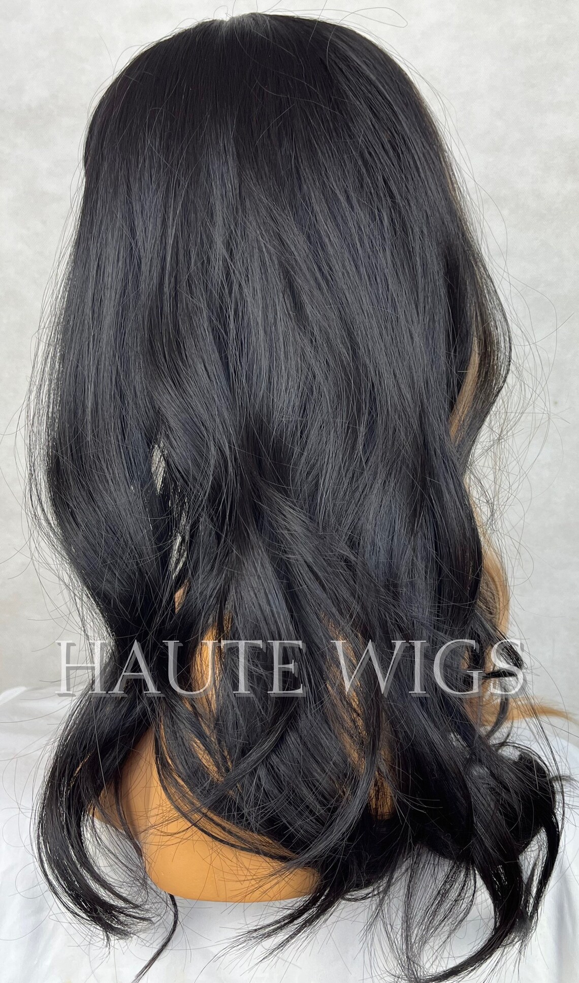 Rockstar 20 Inch Half Black & Blonde Wig Unisex Hair Fringe - Etsy