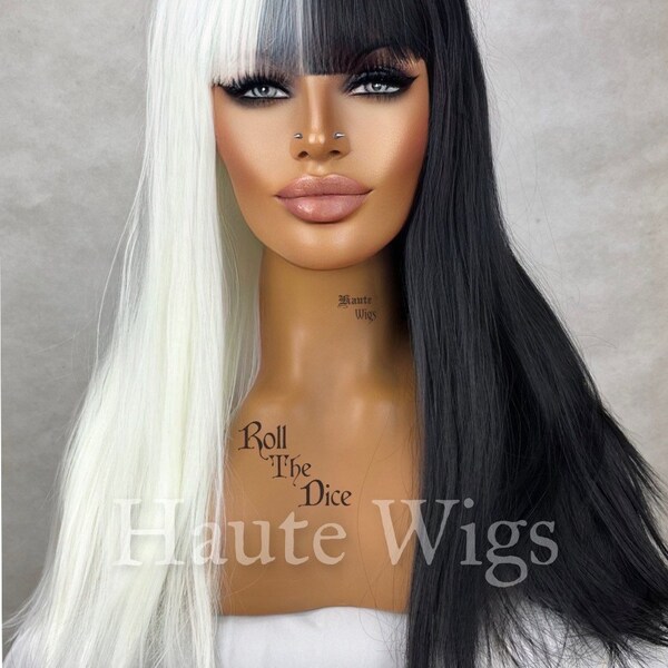Two Tone Wig - Etsy