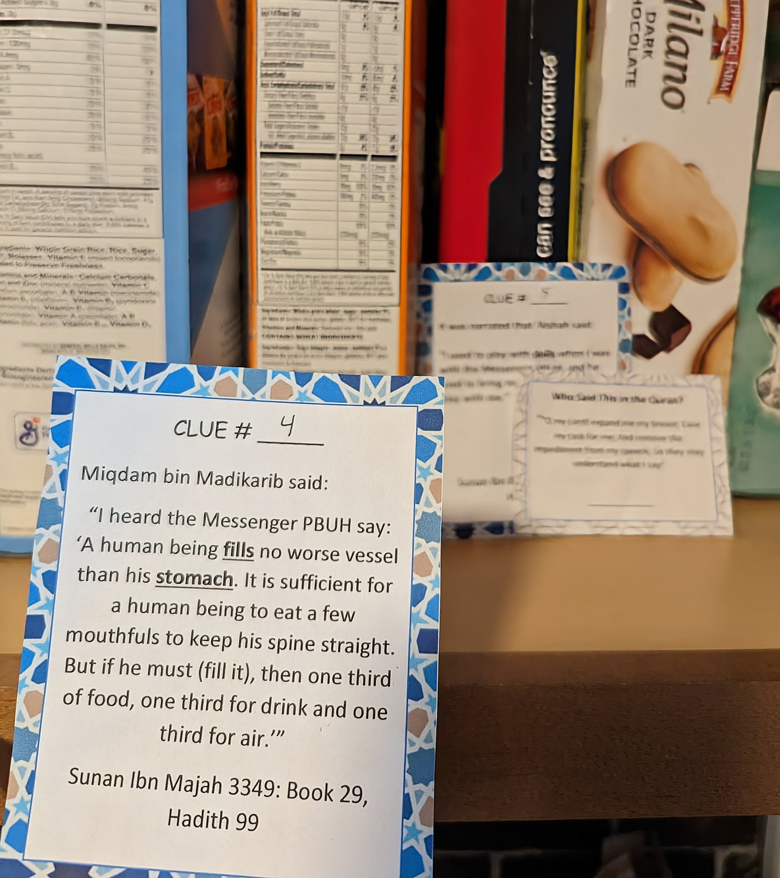 Hadith Scavenger Hunt W/ Quran Quotes to Solve (instant Download) Eid ...