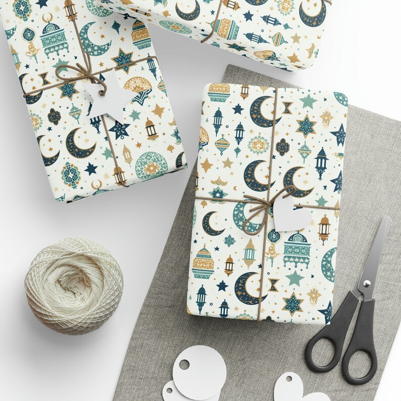 Eid & Ramadan Mubarak Wrapping Papers - Etsy