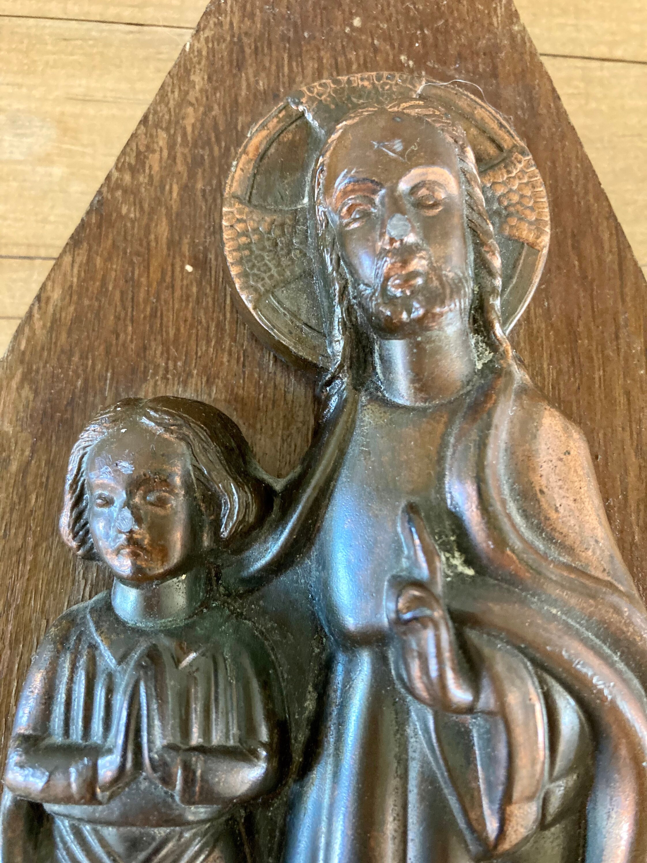 First Communion Plaque, Rare Vintage Holy Communion Wall Hanging, - Etsy