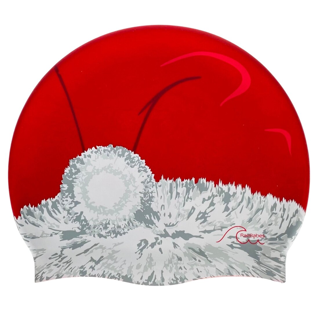 Santa Cap Silicone Swim Cap - Etsy