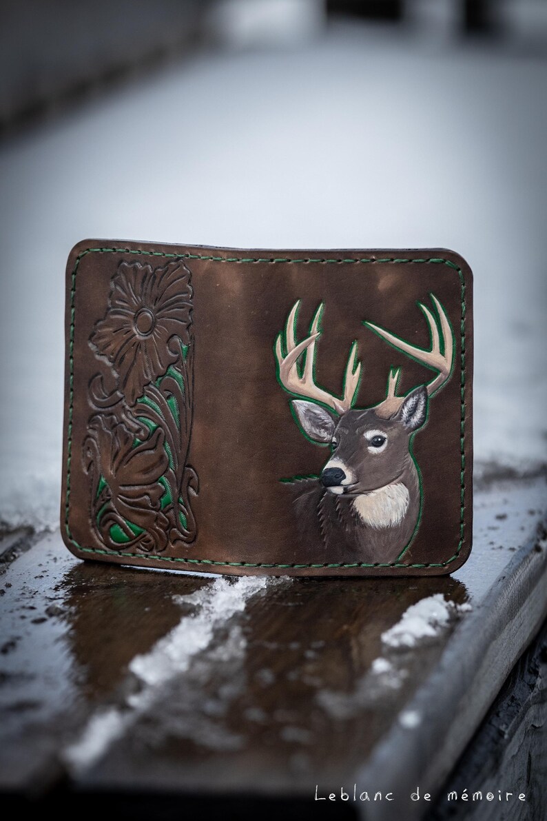 Deer Wallet - Etsy
