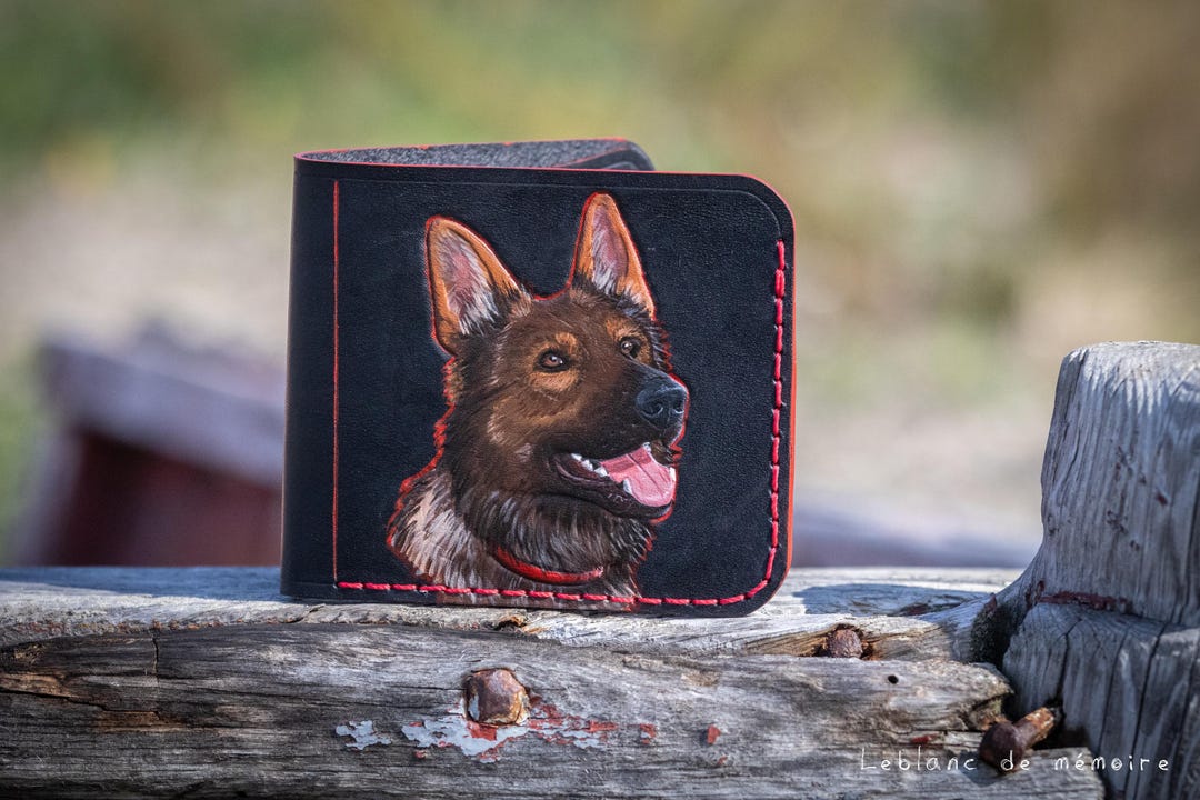 German Shepherd Wallet - Etsy