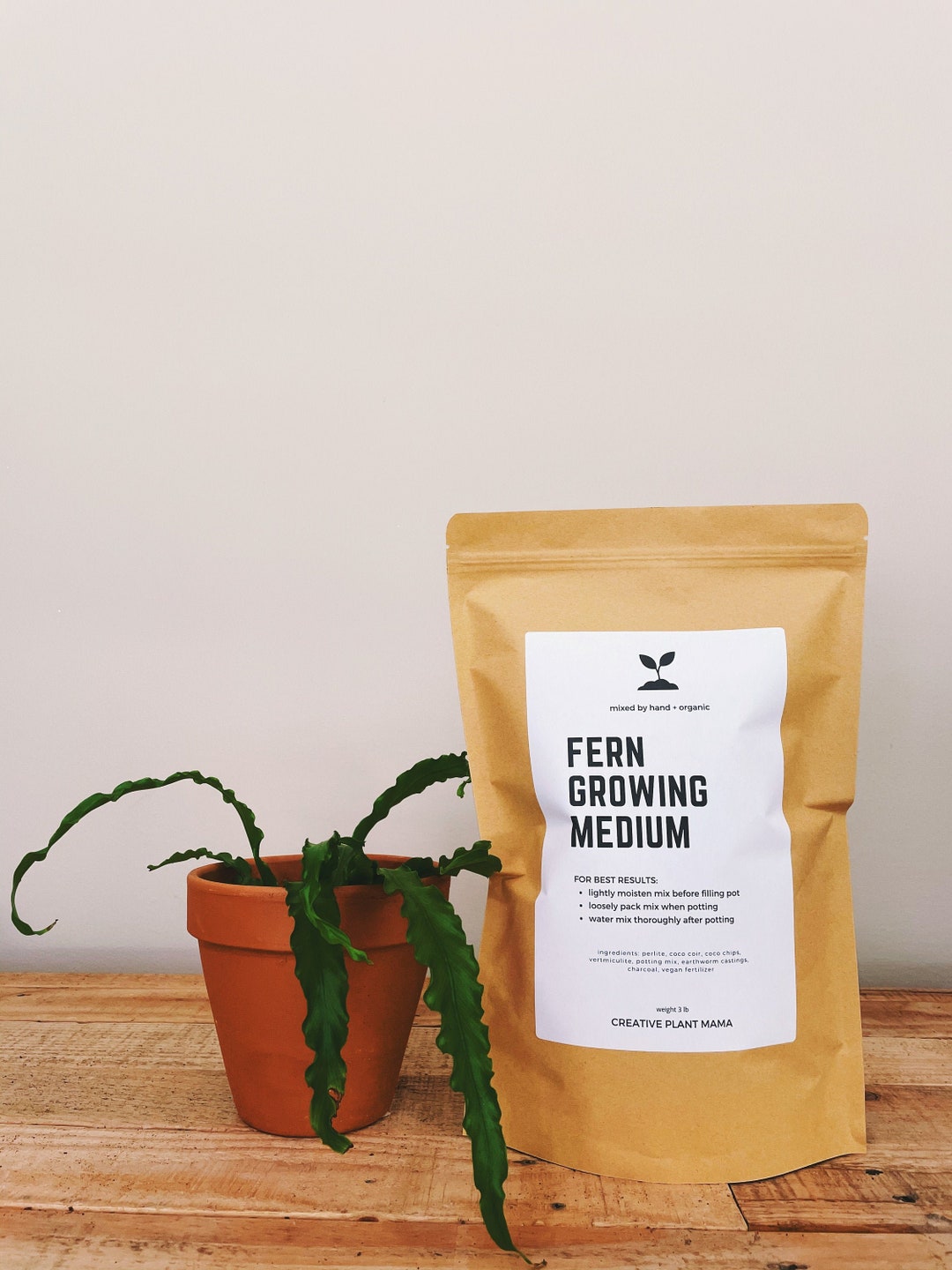 FERN Soil Mix - Houseplant Growing Medium - 3 LB / 2 Gallon - Etsy