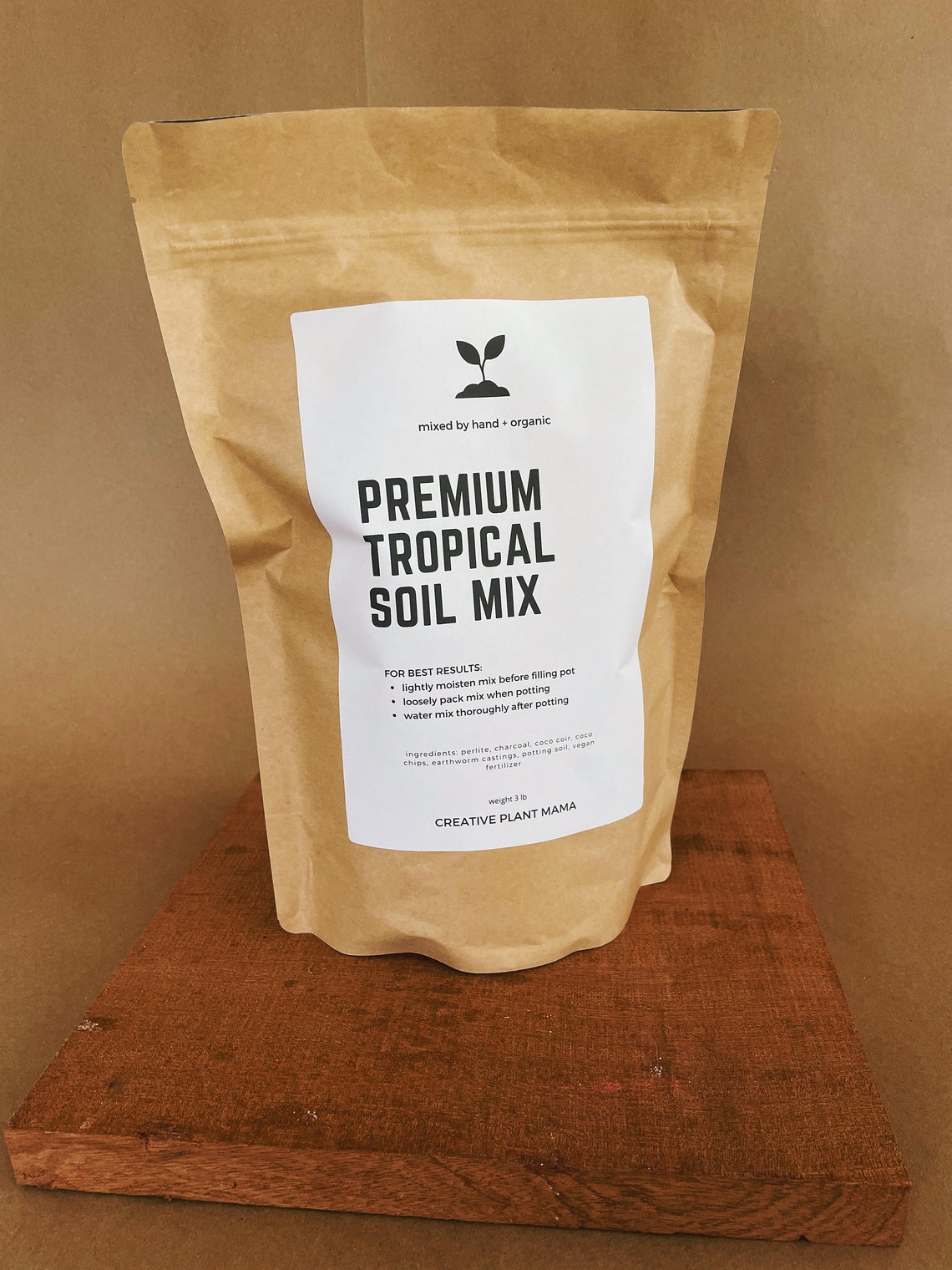 Plant Care Essentials Kit Organic Soil Mix Fertilizer & | Etsy