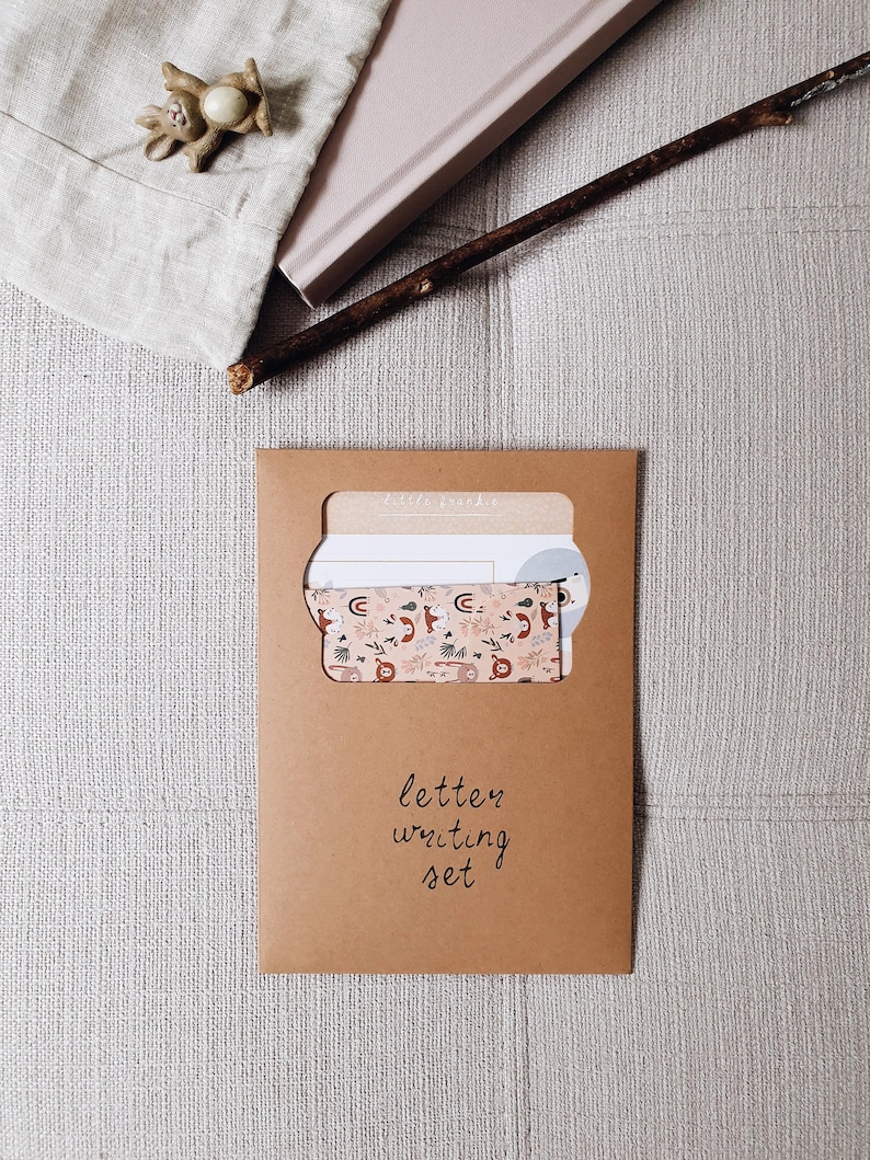 Little Frankie Letter Writing Set - Etsy Australia