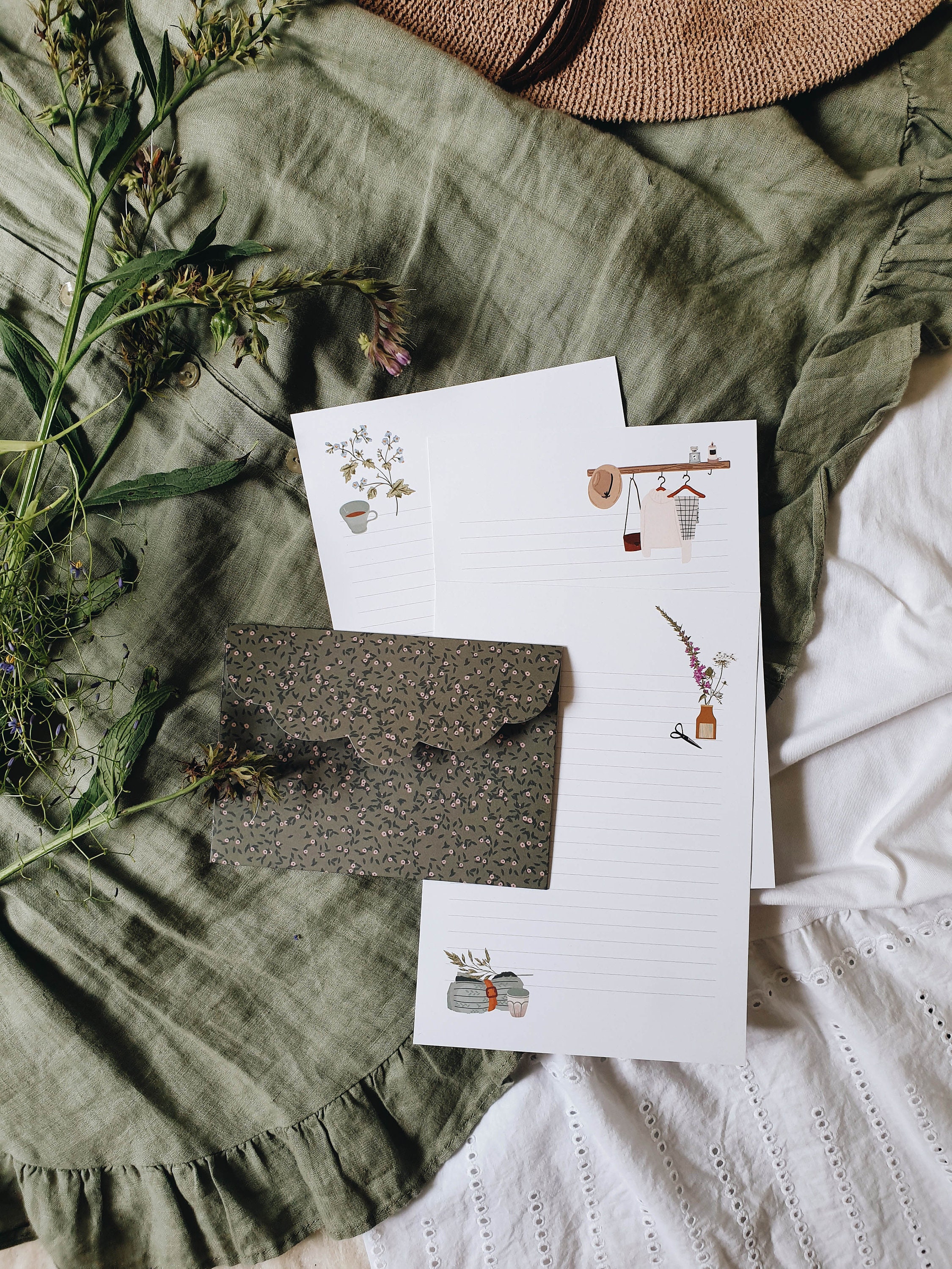 Jemma Letter Writing Set - Etsy Australia