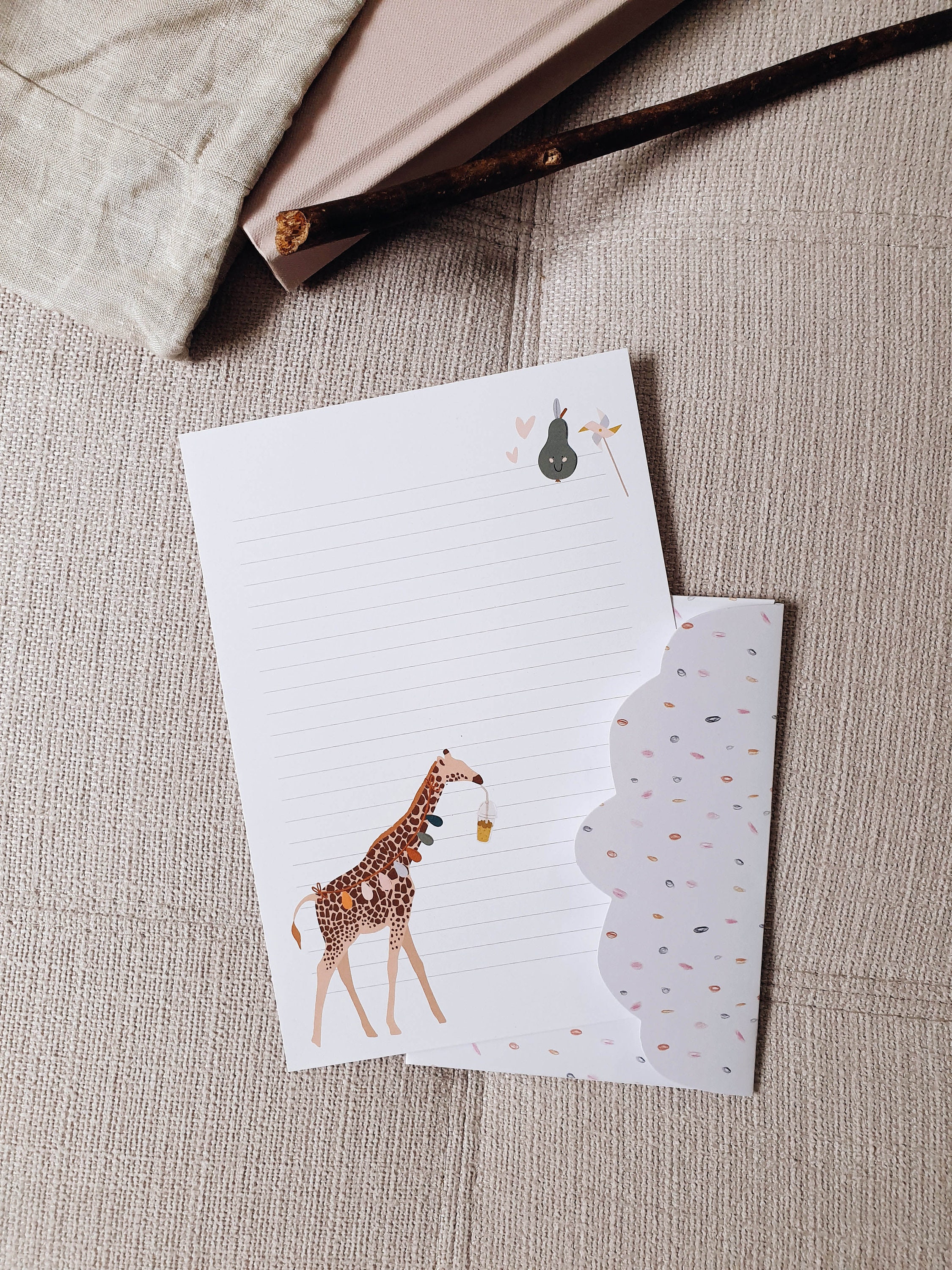 Little Frankie Letter Writing Set - Etsy Australia