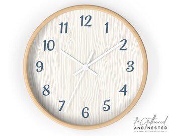 Wood Clock Numbers - Etsy
