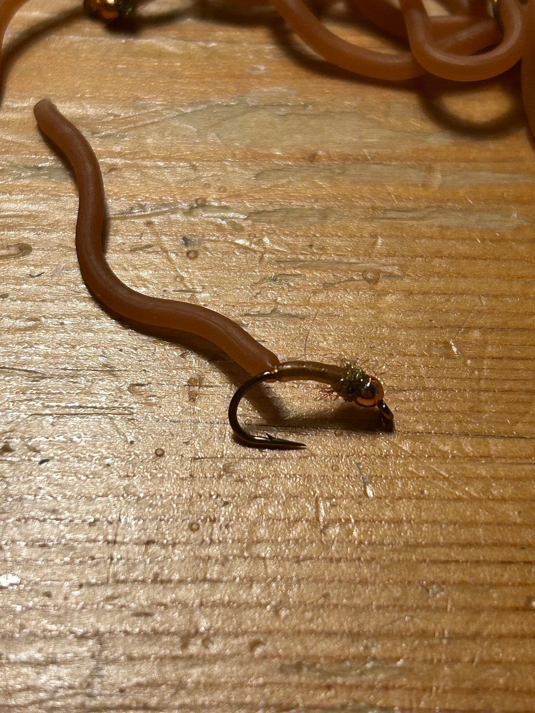 Squirmy Worm Fly, 3 Pack, Tungsten and Brass - Etsy