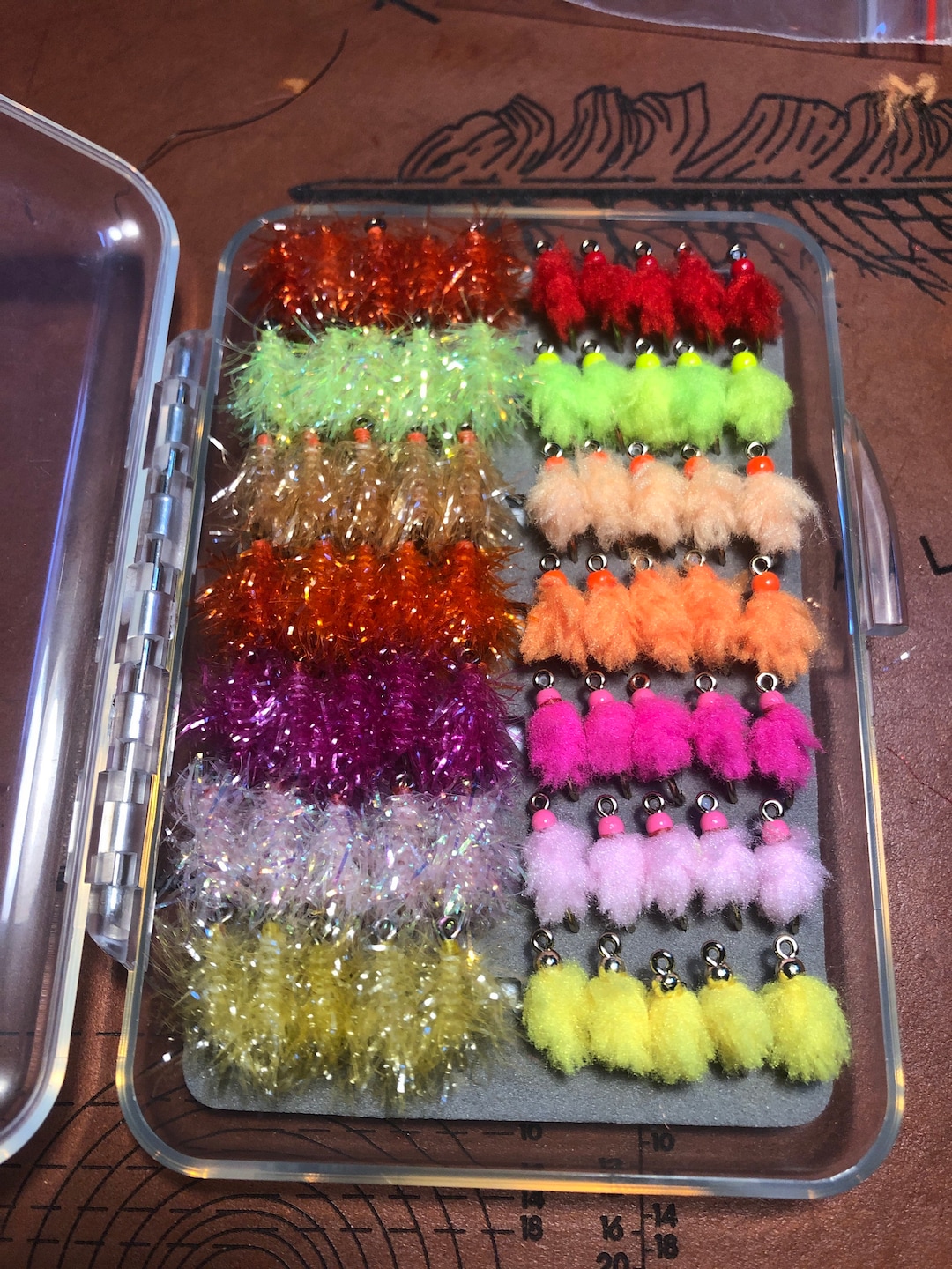 Salmon and Steelhead Eggs Flies, Box of 70, Choice of Patterns. - Etsy