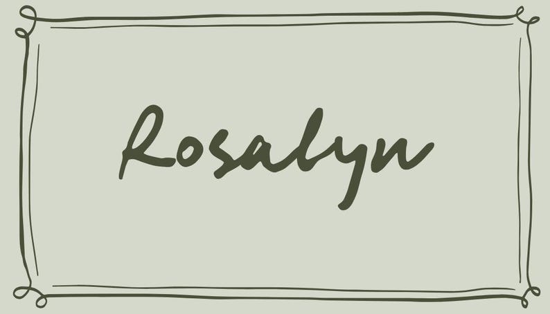 Printable Bridal Shower Name Place Cards | Whimsical Hand-drawn Design ...