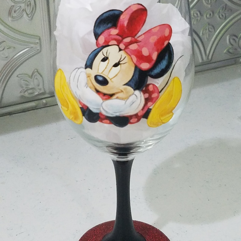 Minnie Mouse Wine - Etsy