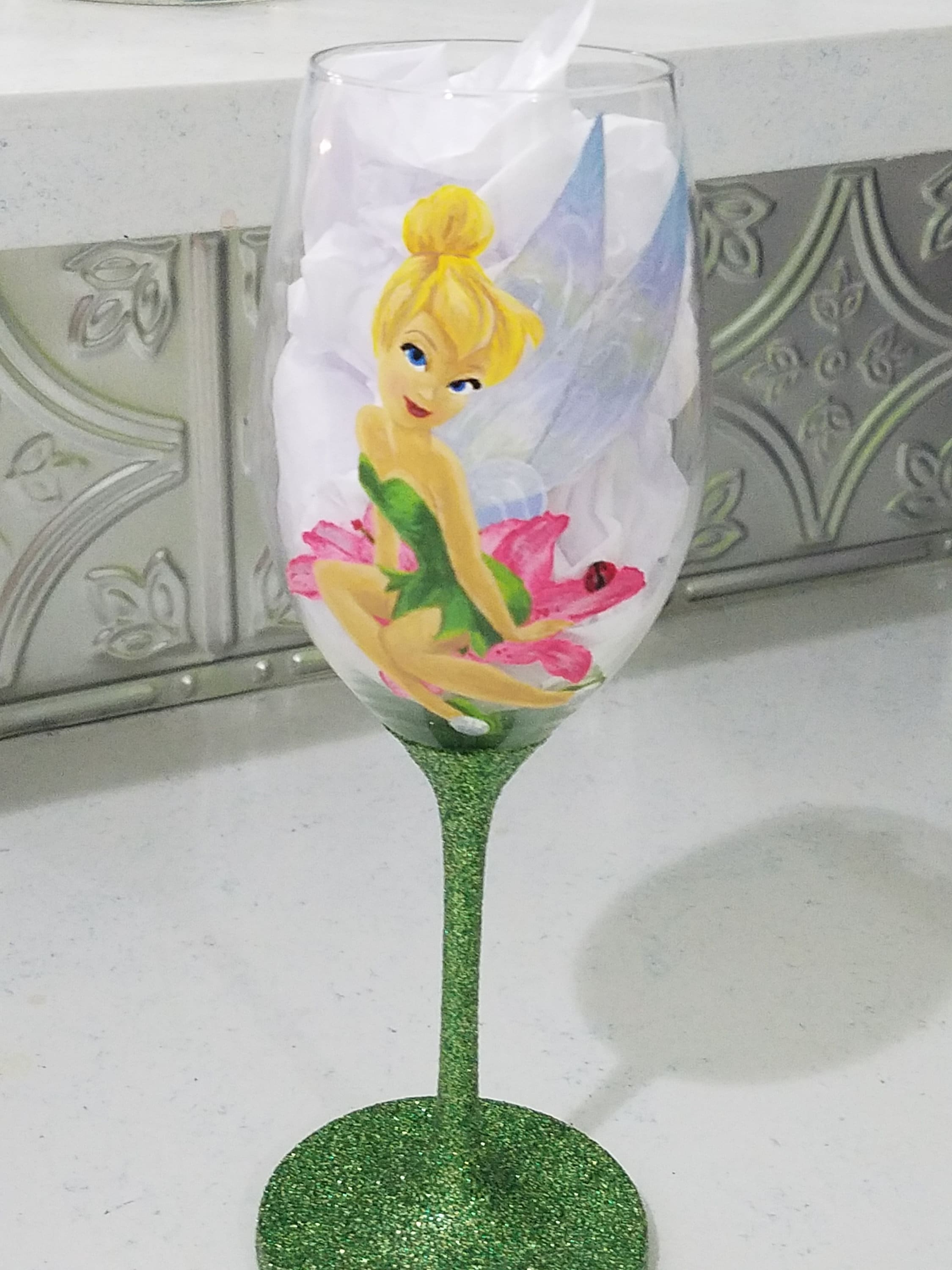 Tinkerbell Wine Glass Drink & Barware Barware Home & Living etna.com.pe