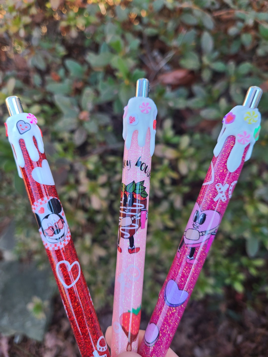 Custom Glitter Inkjoy Gel Pens, Personalized Glitter Resin Pens ...
