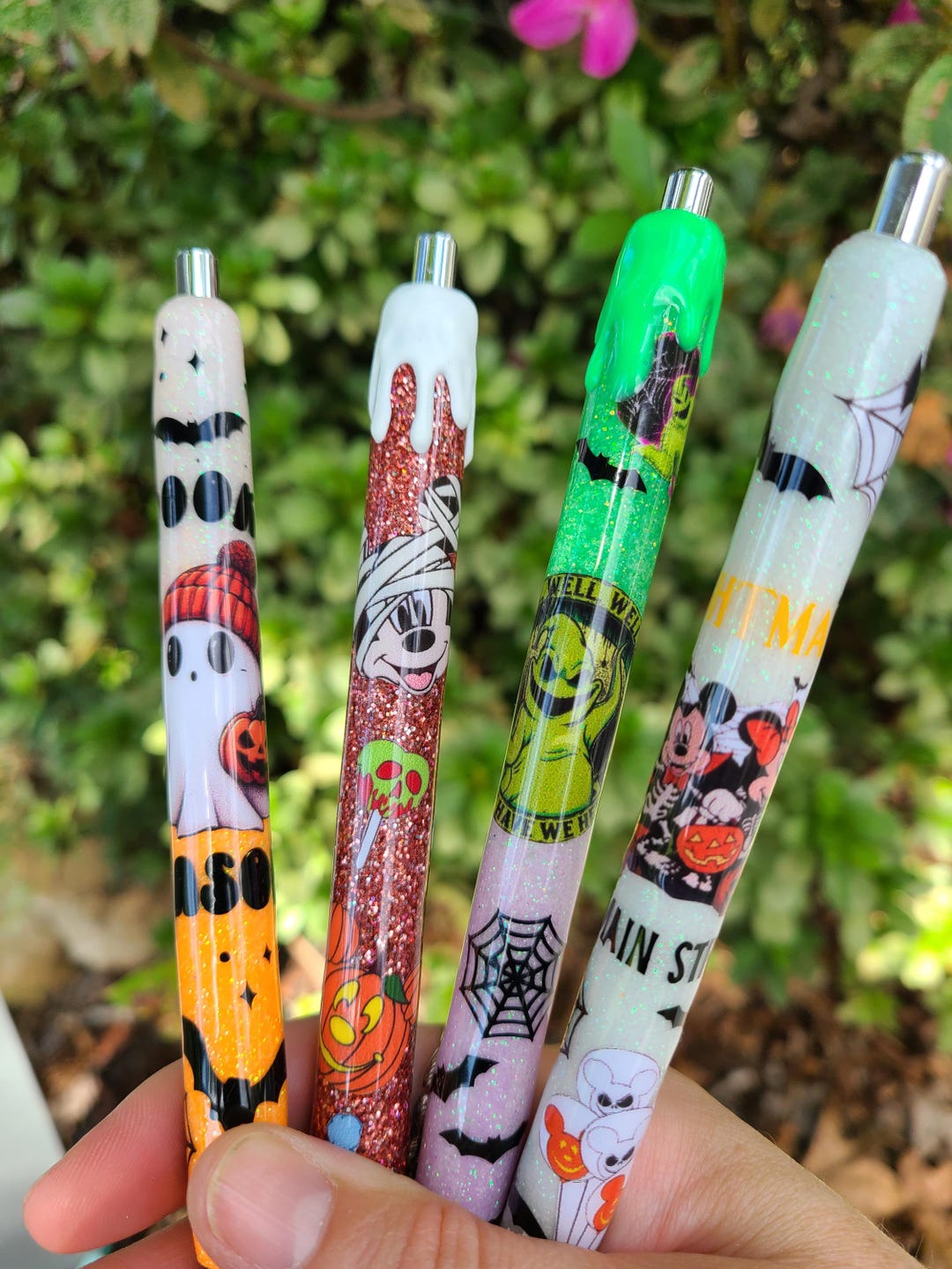 Custom Glitter Inkjoy Gel Pens, Personalized Glitter Resin Pens ...