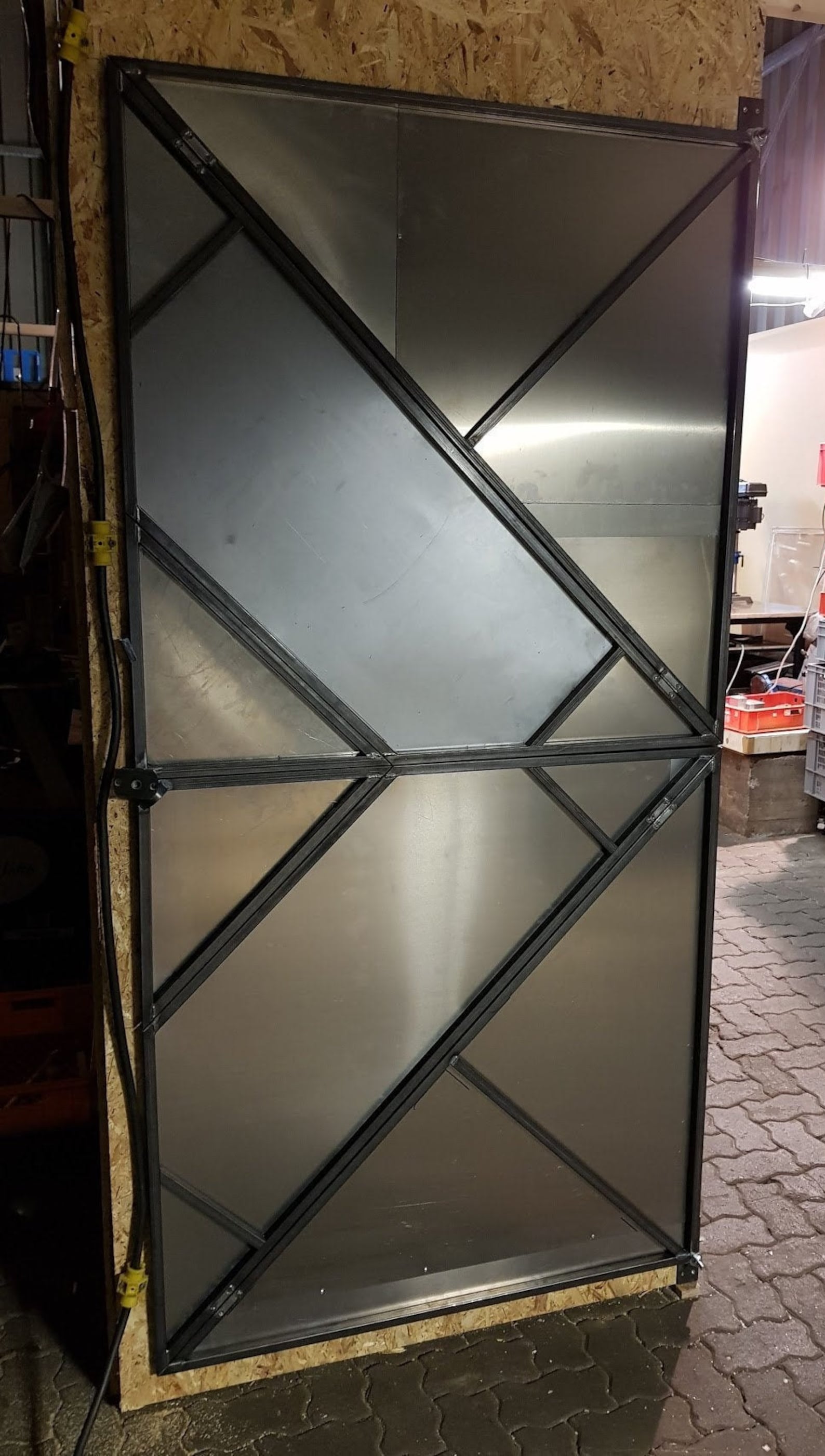 Porte Métallique Pliante Modèle 3D et Plans - Etsy France