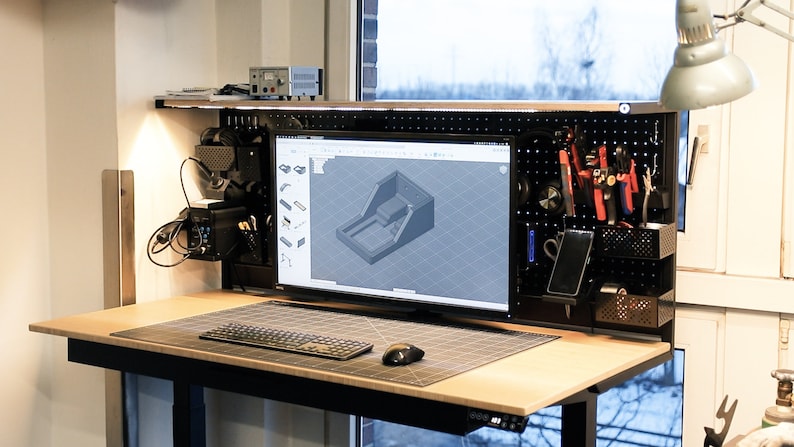 DOWNLOADABLE PLANS for Multi-purpose Standing-desk (with Integrated ...