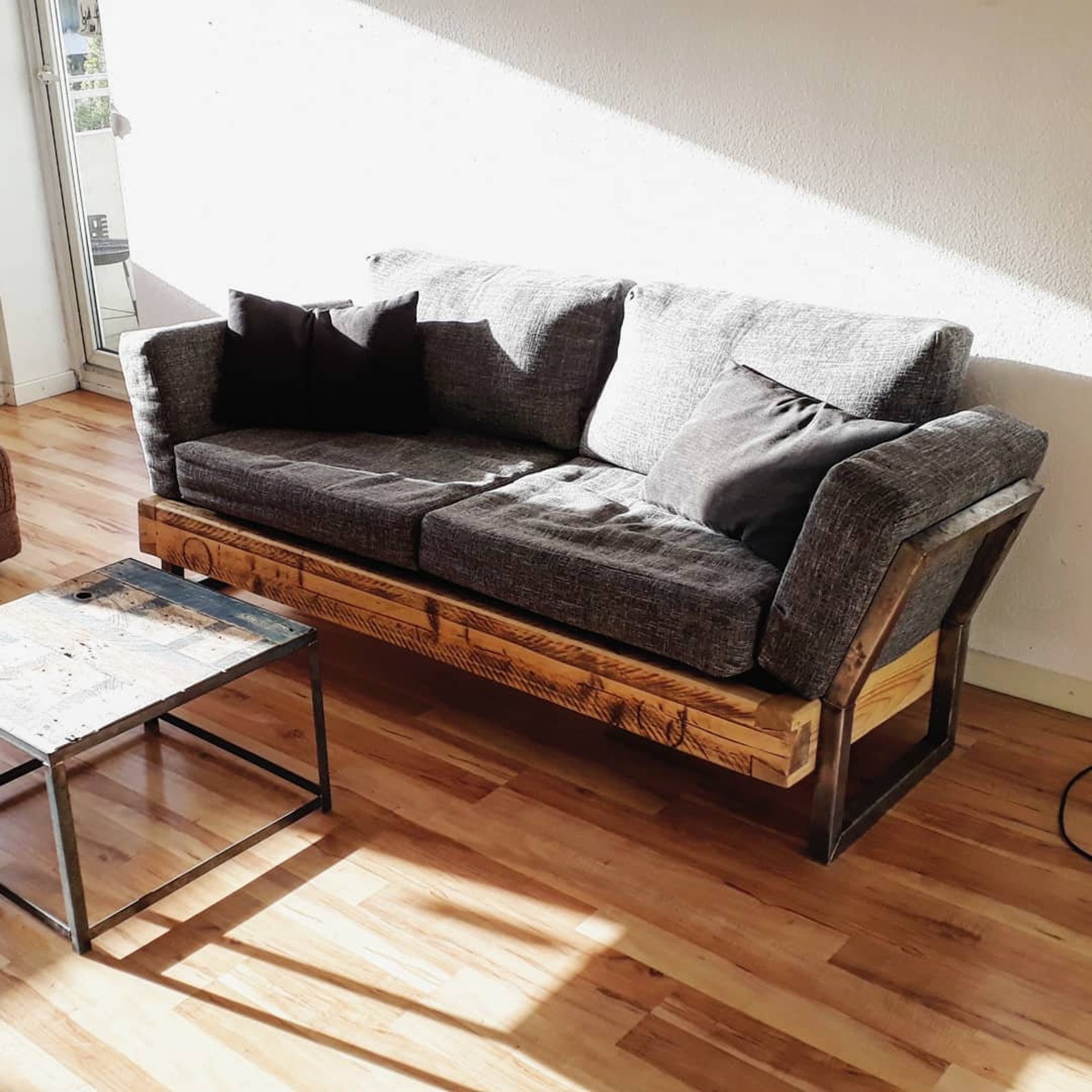 Industrial Couch Plans and Measurements 3D Model - Etsy