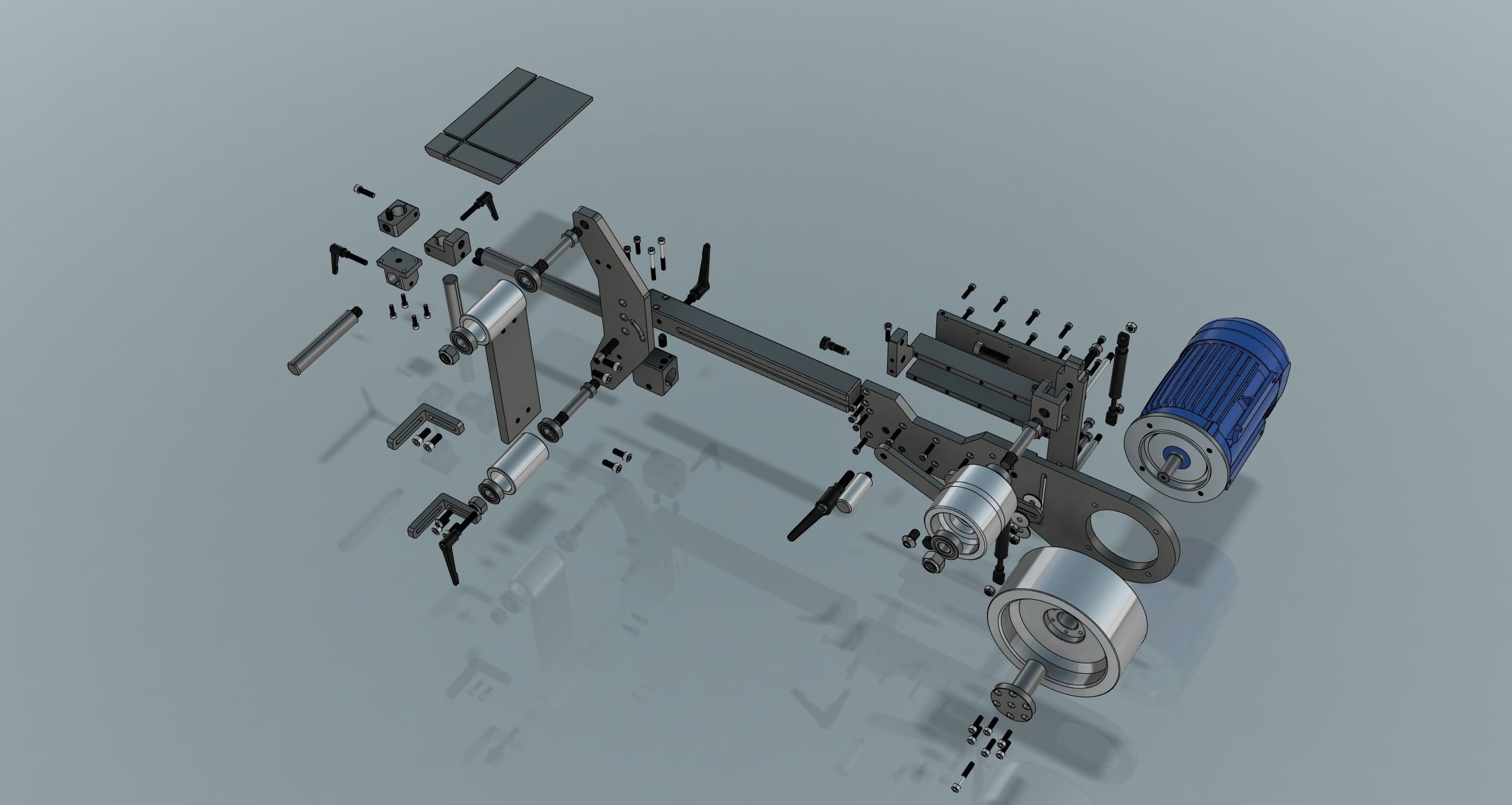 PVB-1 Belt Grinder Plans and Blueprints, Building Info and 3D Model - Etsy