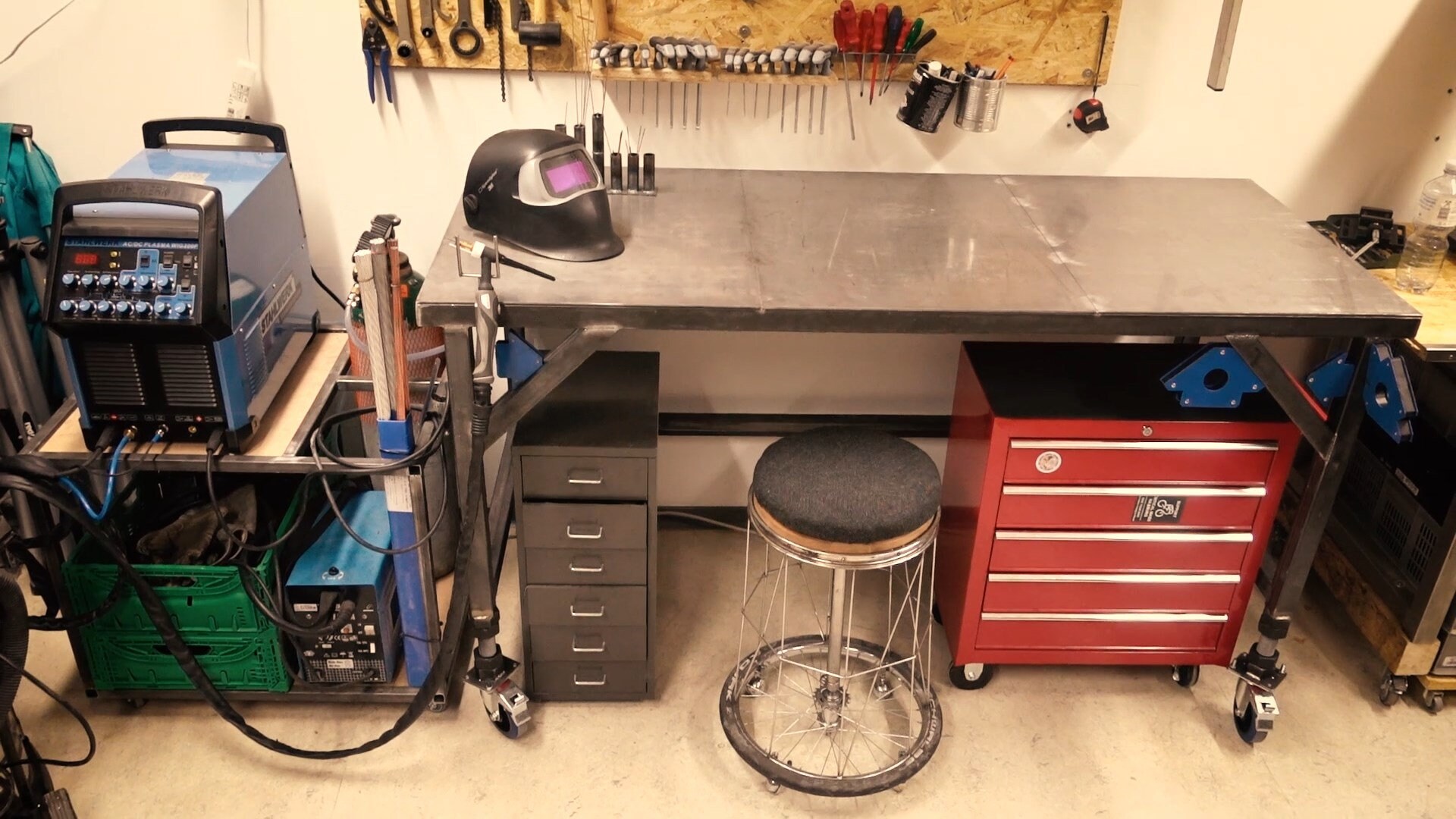 Welding Table - Plans and Measurements + 3D Model - Etsy