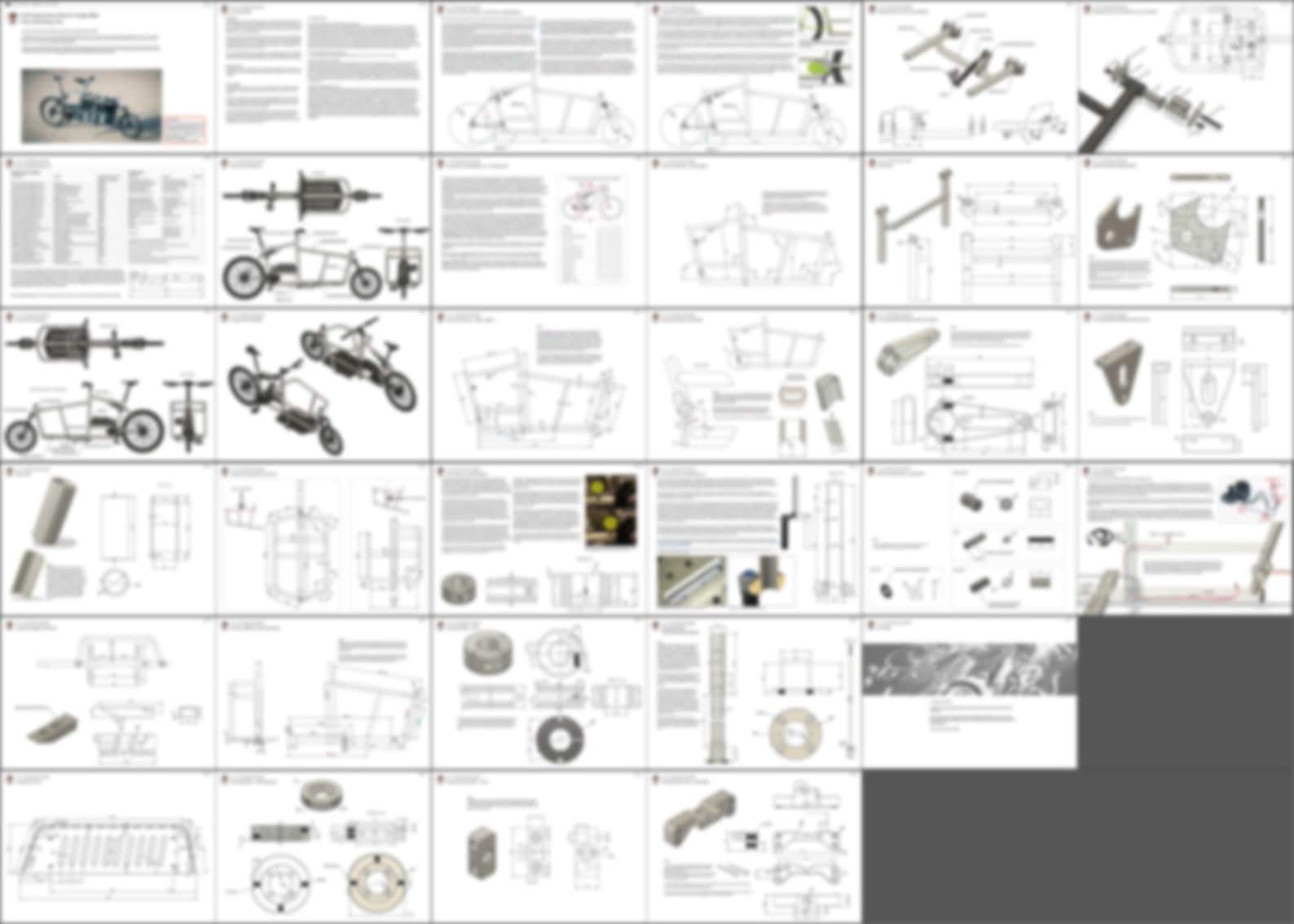Plans/blueprints for Full-suspension Electric Cargo-bike - Etsy