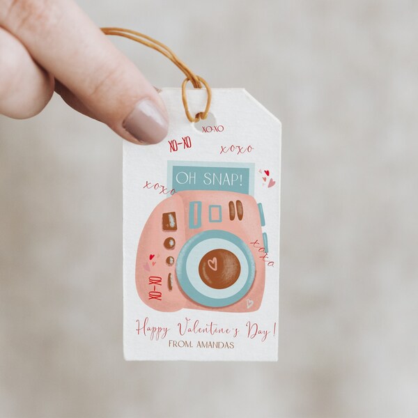 Camera Valentine Card - Etsy