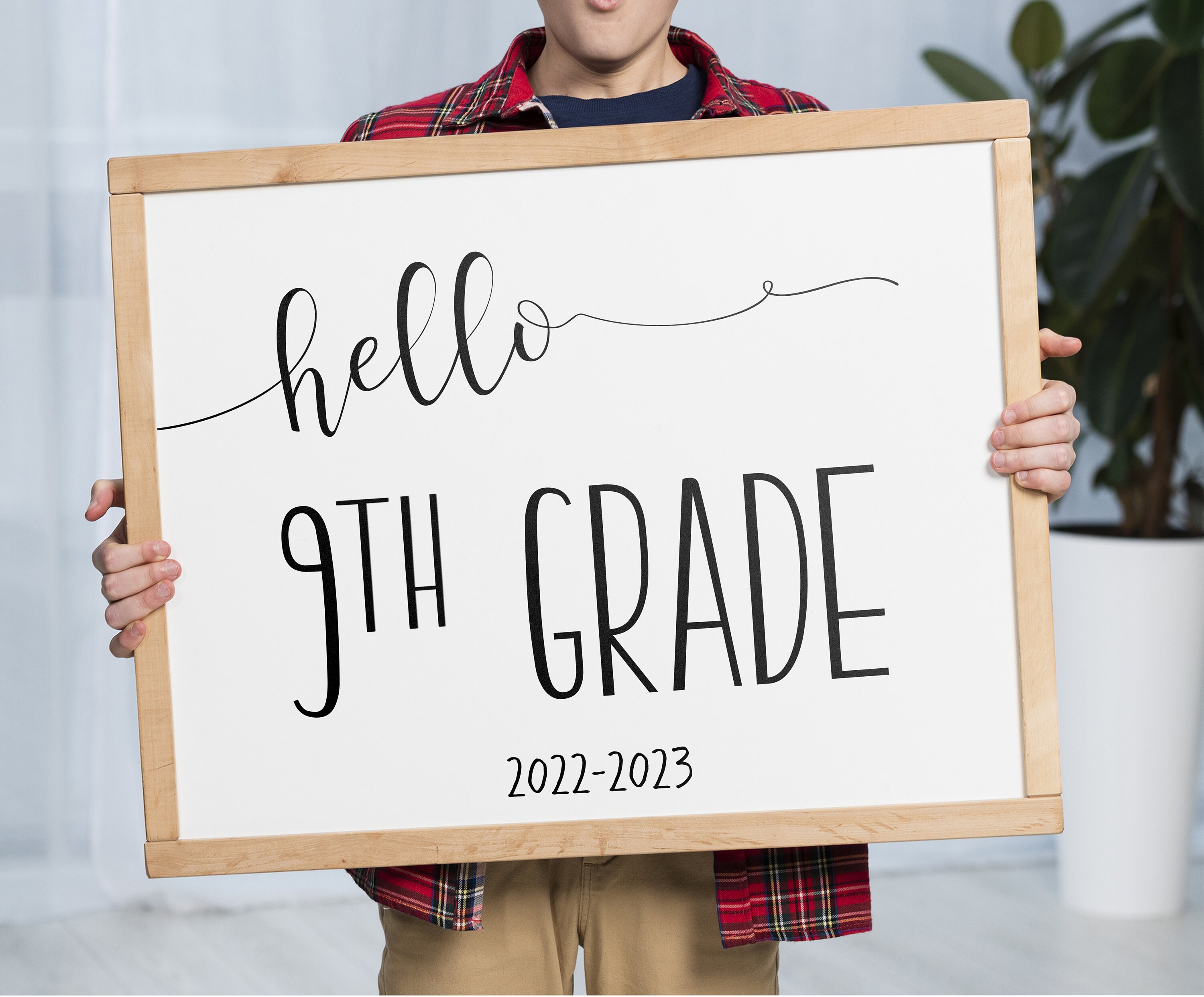 Printable First Day of 9th Grade Sign First Day of Ninth - Etsy Canada