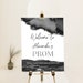 Prom Welcome Sign, Junior and Senior Prom Poster, Prom Decorations ...