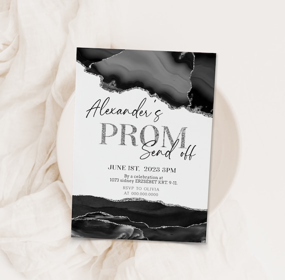 Prom Invitation Borders