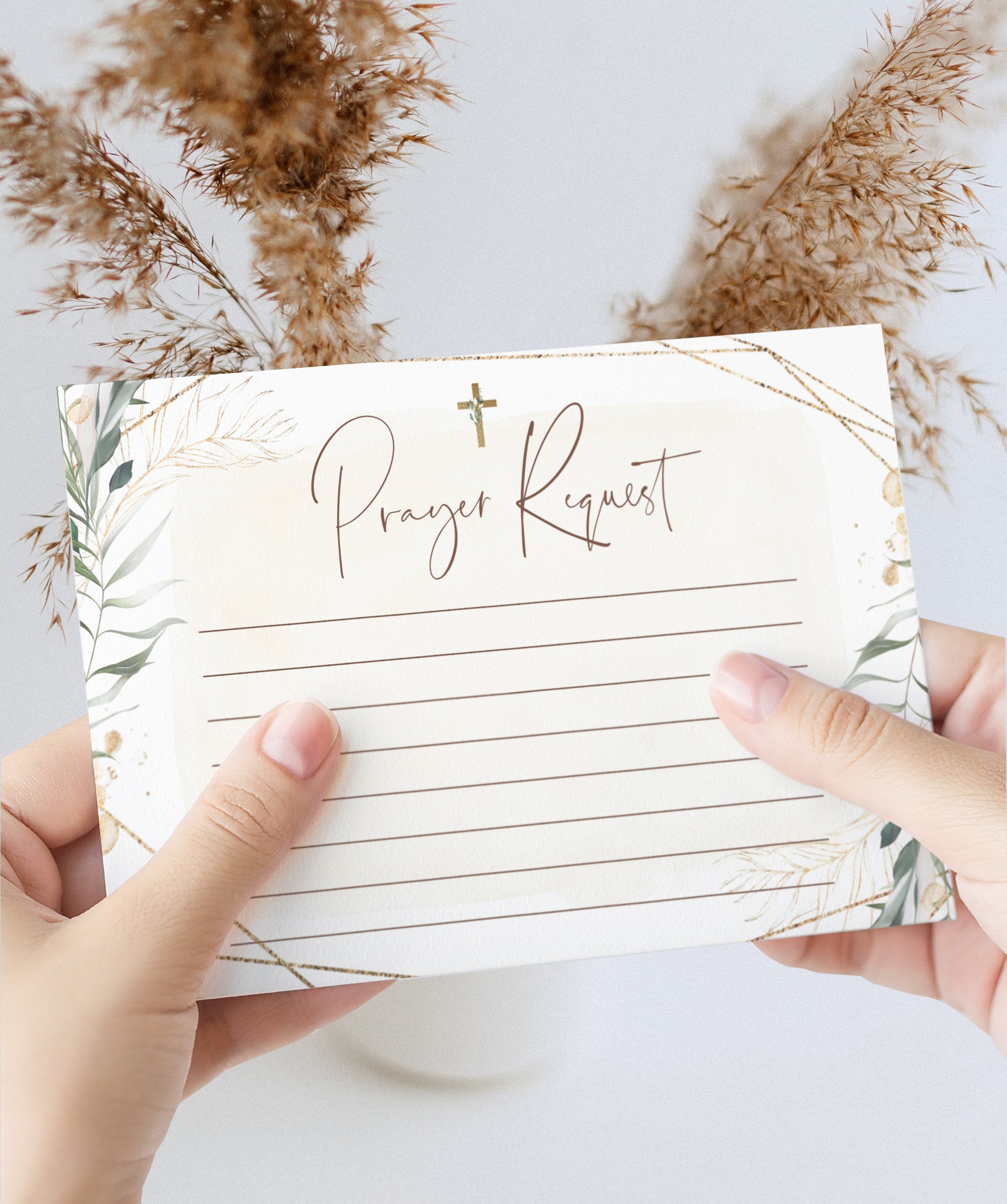 Prayer Request Cards Printable Affirmation Card Blank - Etsy