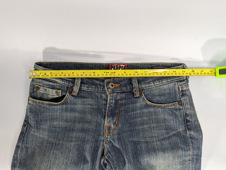 Vintage People for Peace Los Angeles Embroidered Love Jeans, Butterfly ...