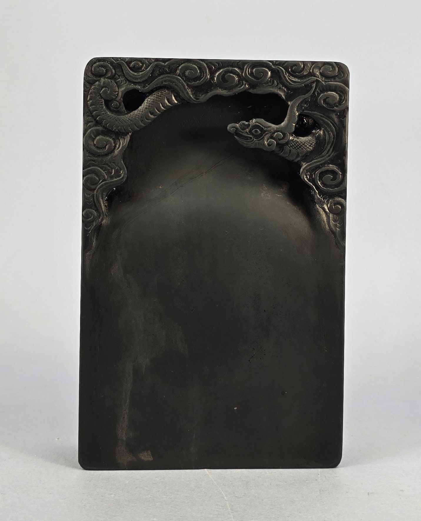 Vintage Japan Japanese Slate Inkstone Ink Stone Nachiguro Kylin Qilin ...